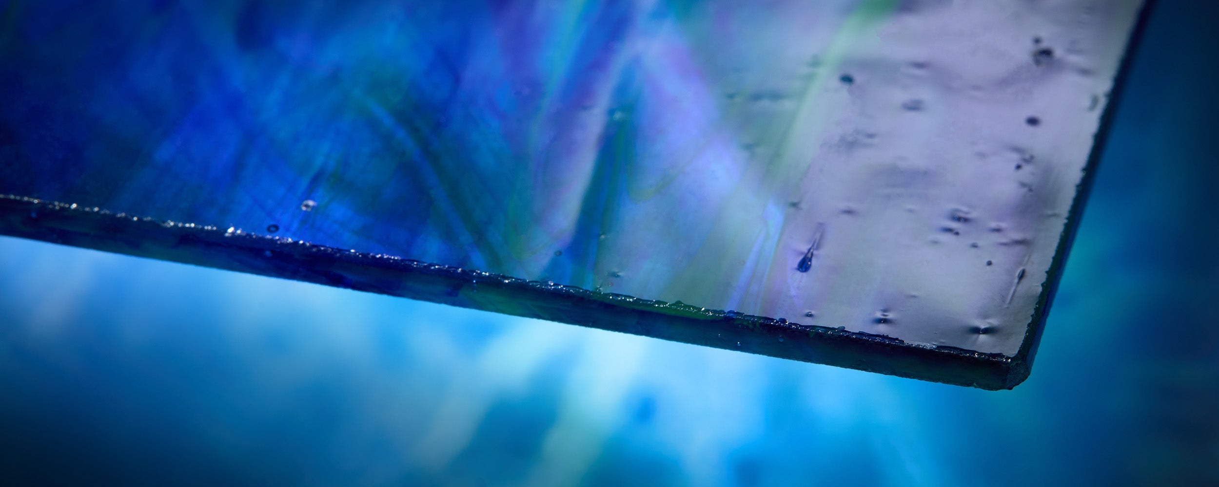 Greens & Blues – Mississippi River Glass