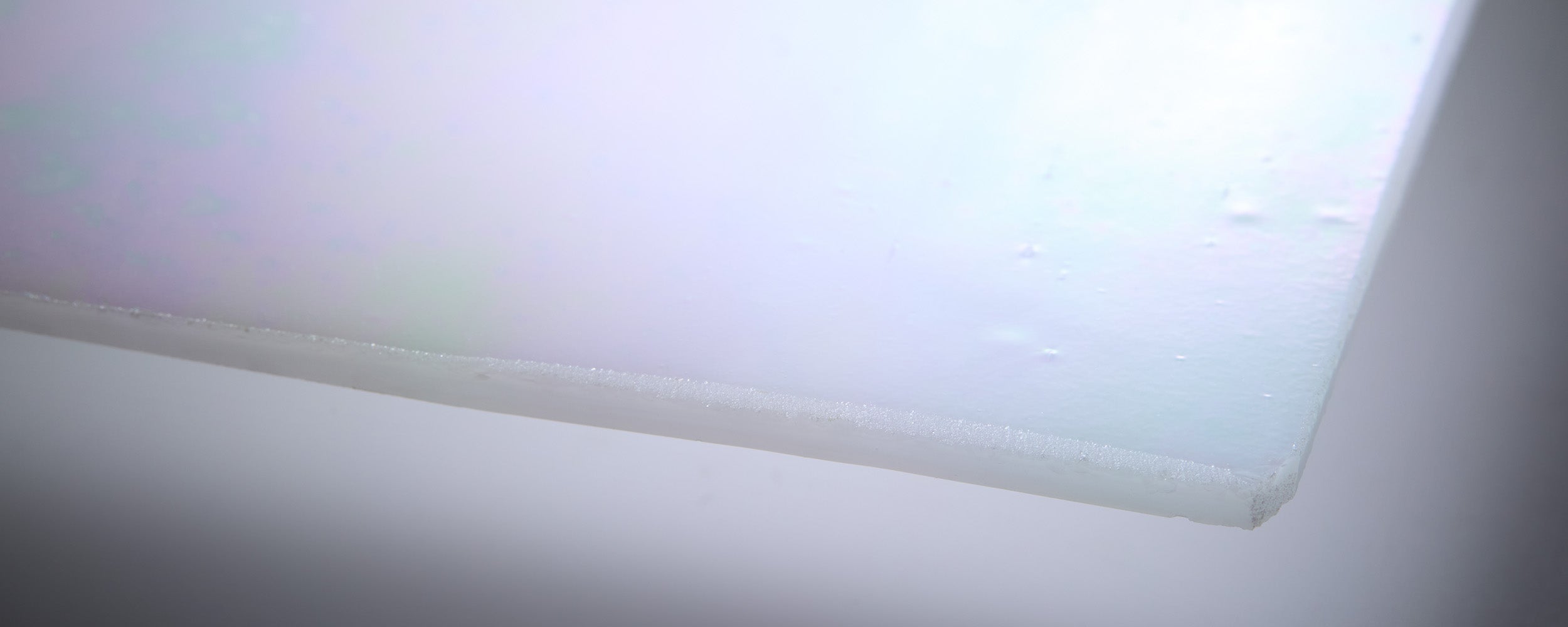 White & Clear – Mississippi River Glass